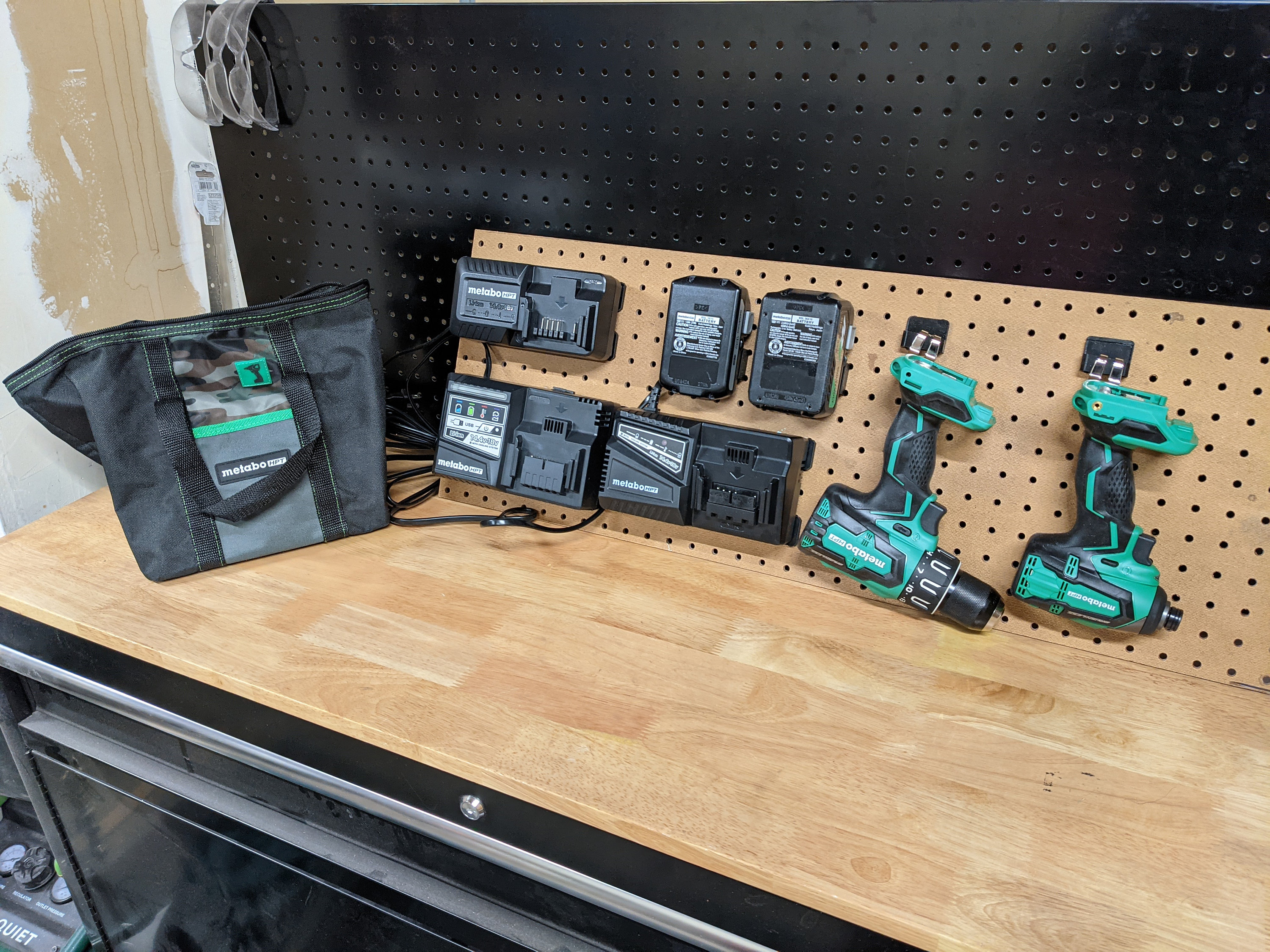 Metabo HPT Hitachi Tool Storage Pegboard Combo for 2 Tool Kit - Etsy