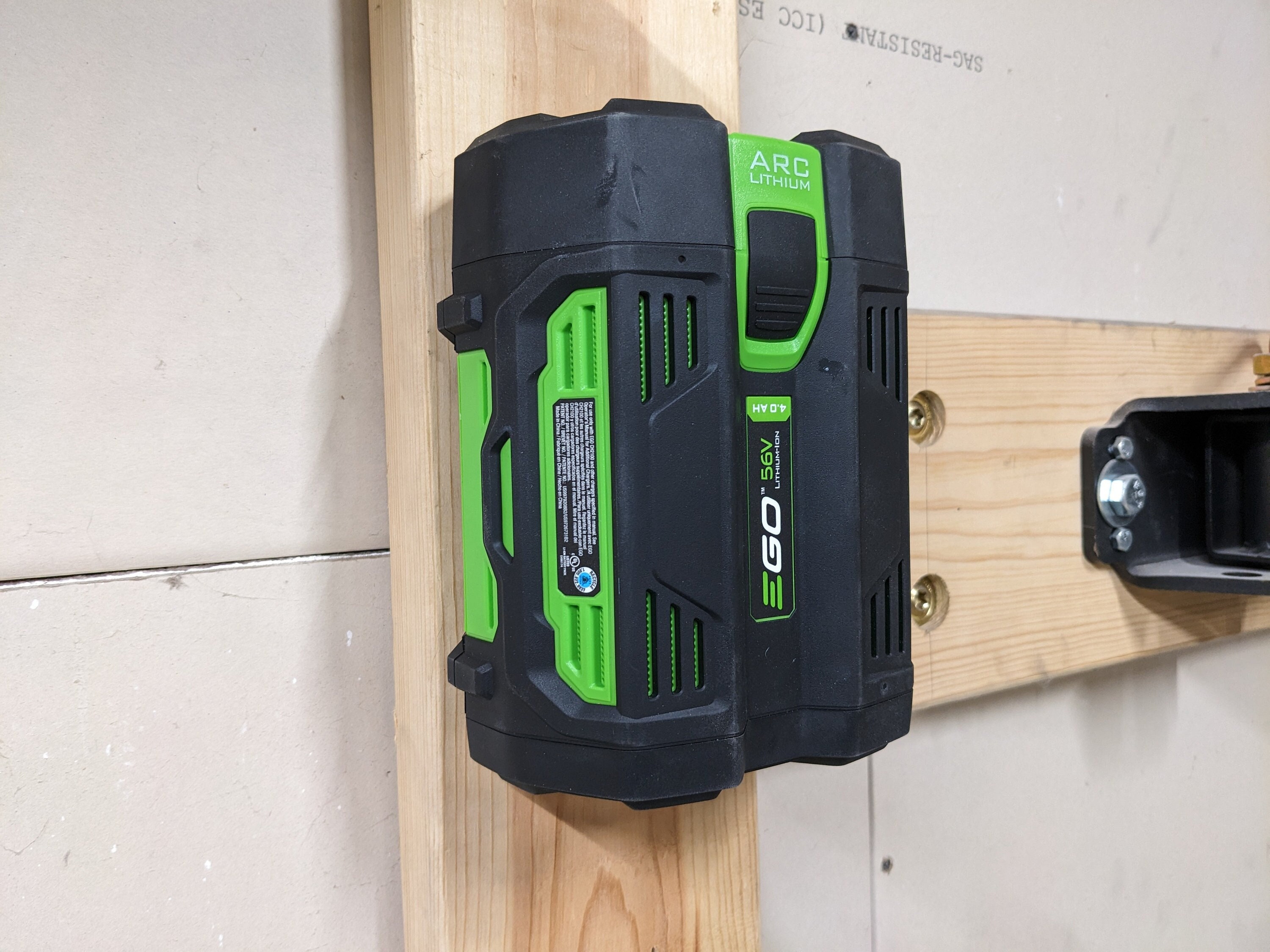 Ego Power ARC Lithium 56v Wall Mount for Lithium Ion - Etsy