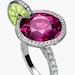 Limelight Piaget Cocktail Inspiration Ring, Pink Tourmaline With ...