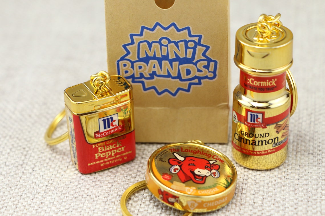 Mini Brands Keychain | Gold Rush Series | Mystery Keychain - Etsy