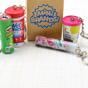 Series 4 Mini Brands Keychains | Mystery Keychain | Life Like Mini's - Etsy