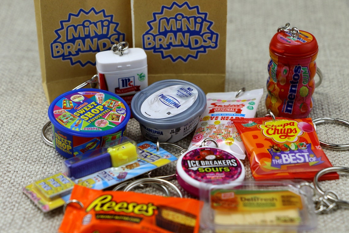 Mini Brands Keychain Series 3 Mystery Keychain | Etsy