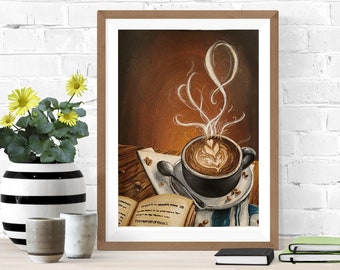 Kitchen Coffee Art - Etsy