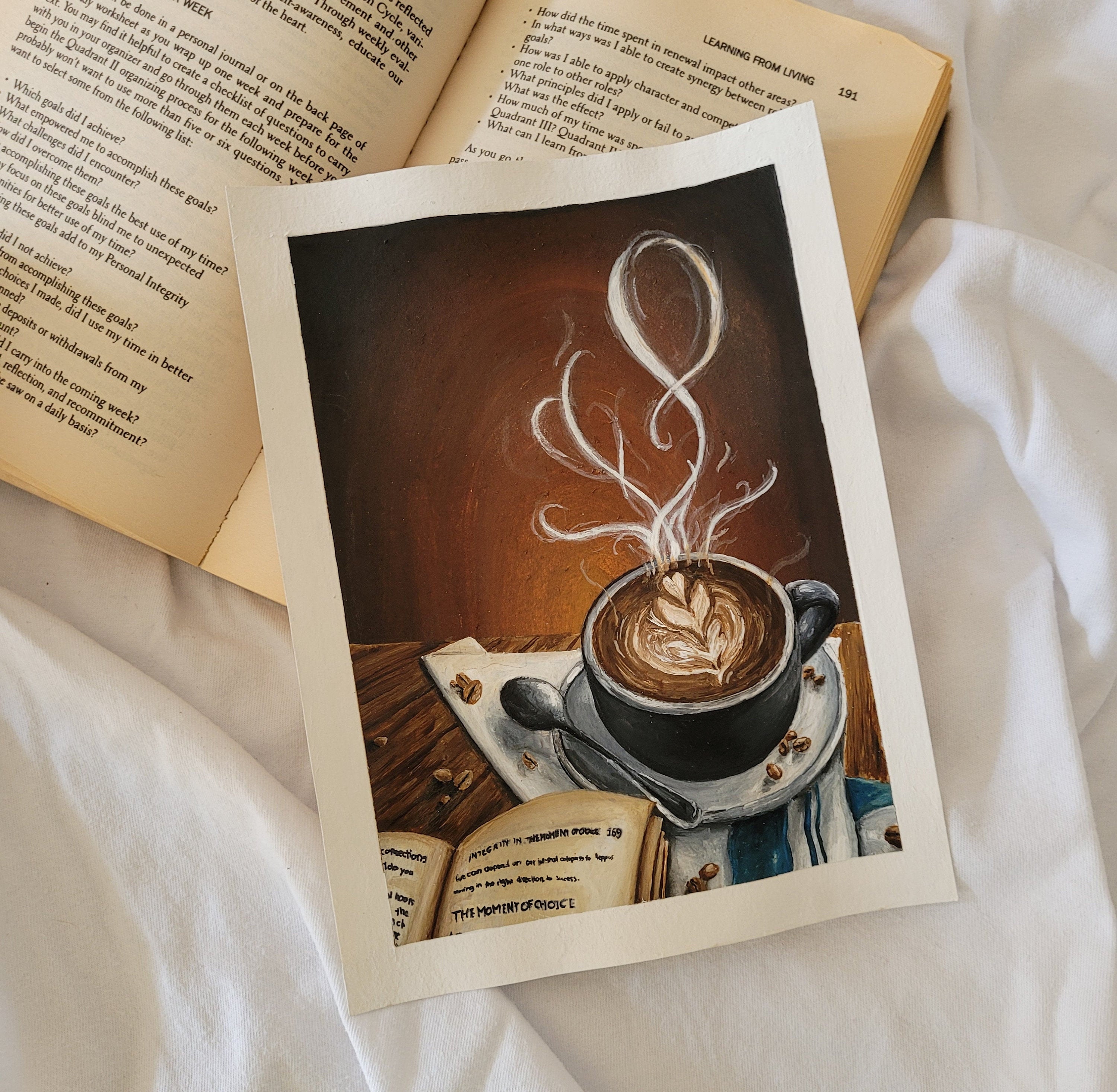 Coffee Painting Painting Coffee Kitchen Wall Art Kitchen - Etsy UK