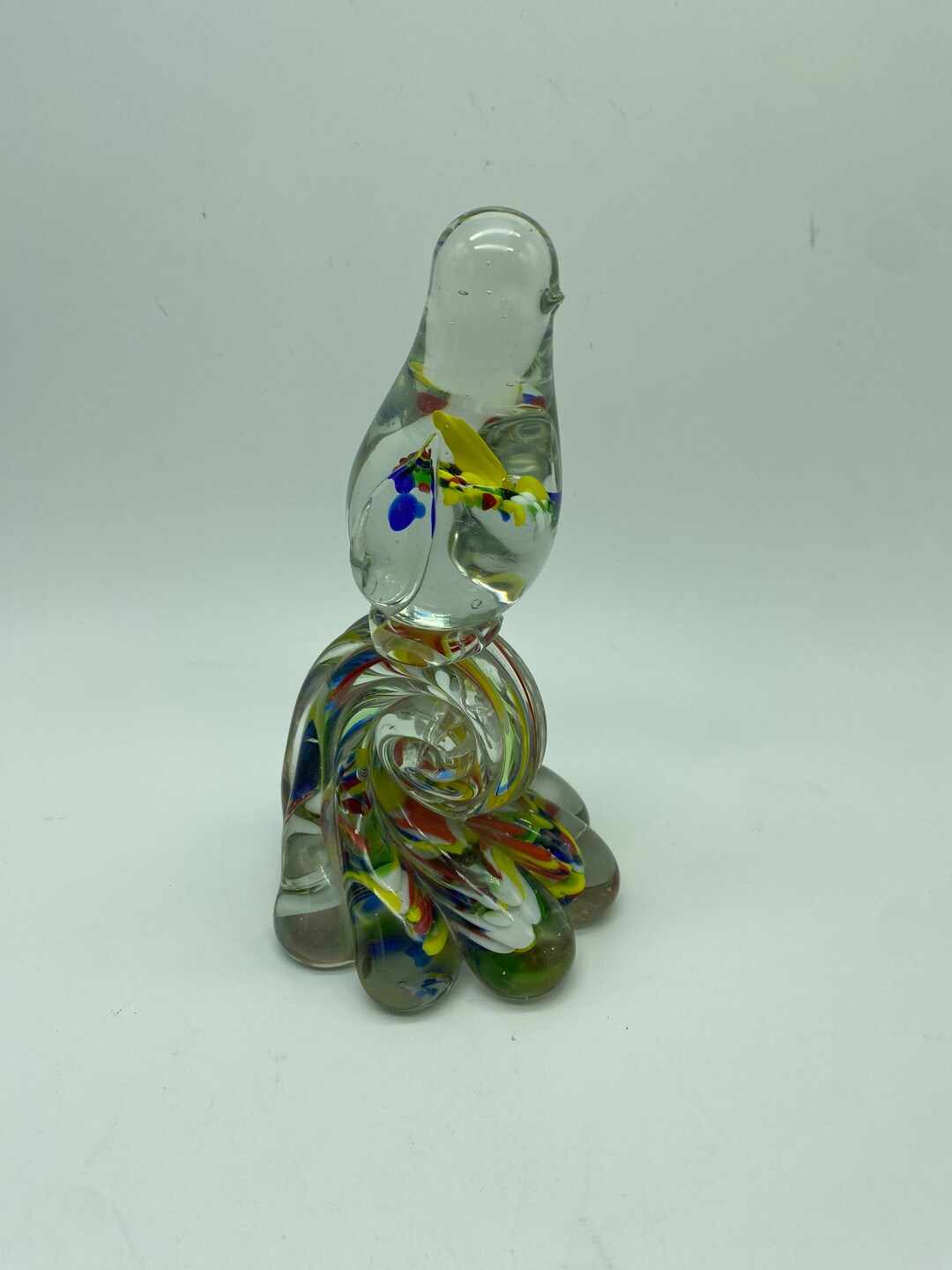 Vintage Murano Multi Colored Glass Bird Confetti,swirls - Etsy