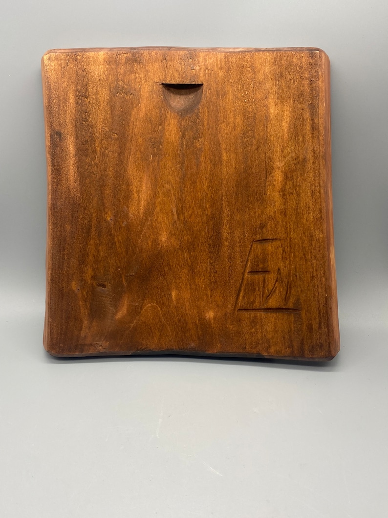 Vintage Hand Carved Wood Plaque Musicians MCM - Etsy