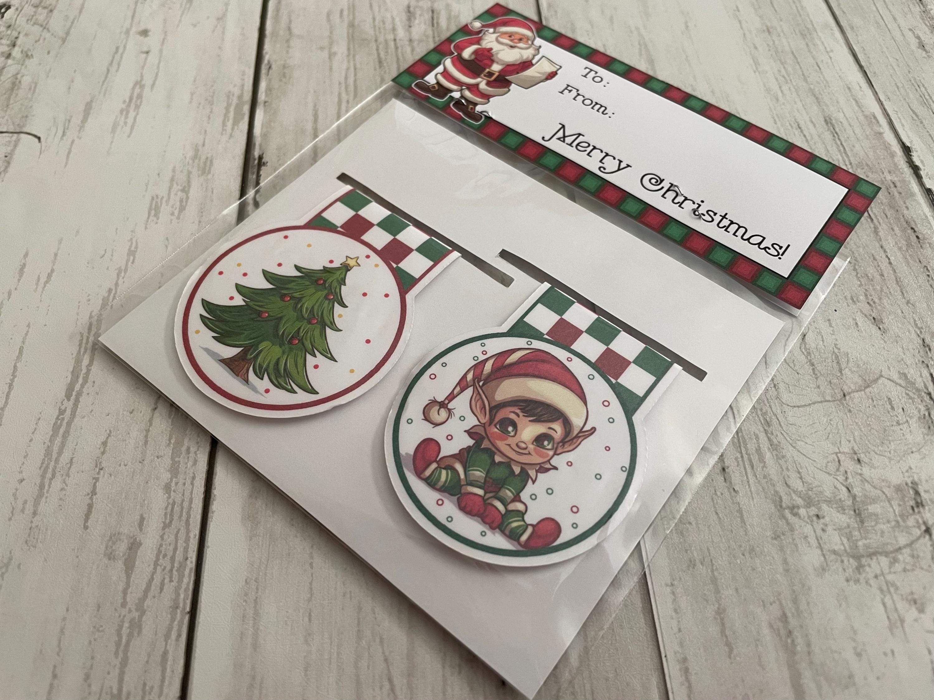 DIY Christmas Magnetic Bookmarks: Neighbor Gift Craft (digital Download ...