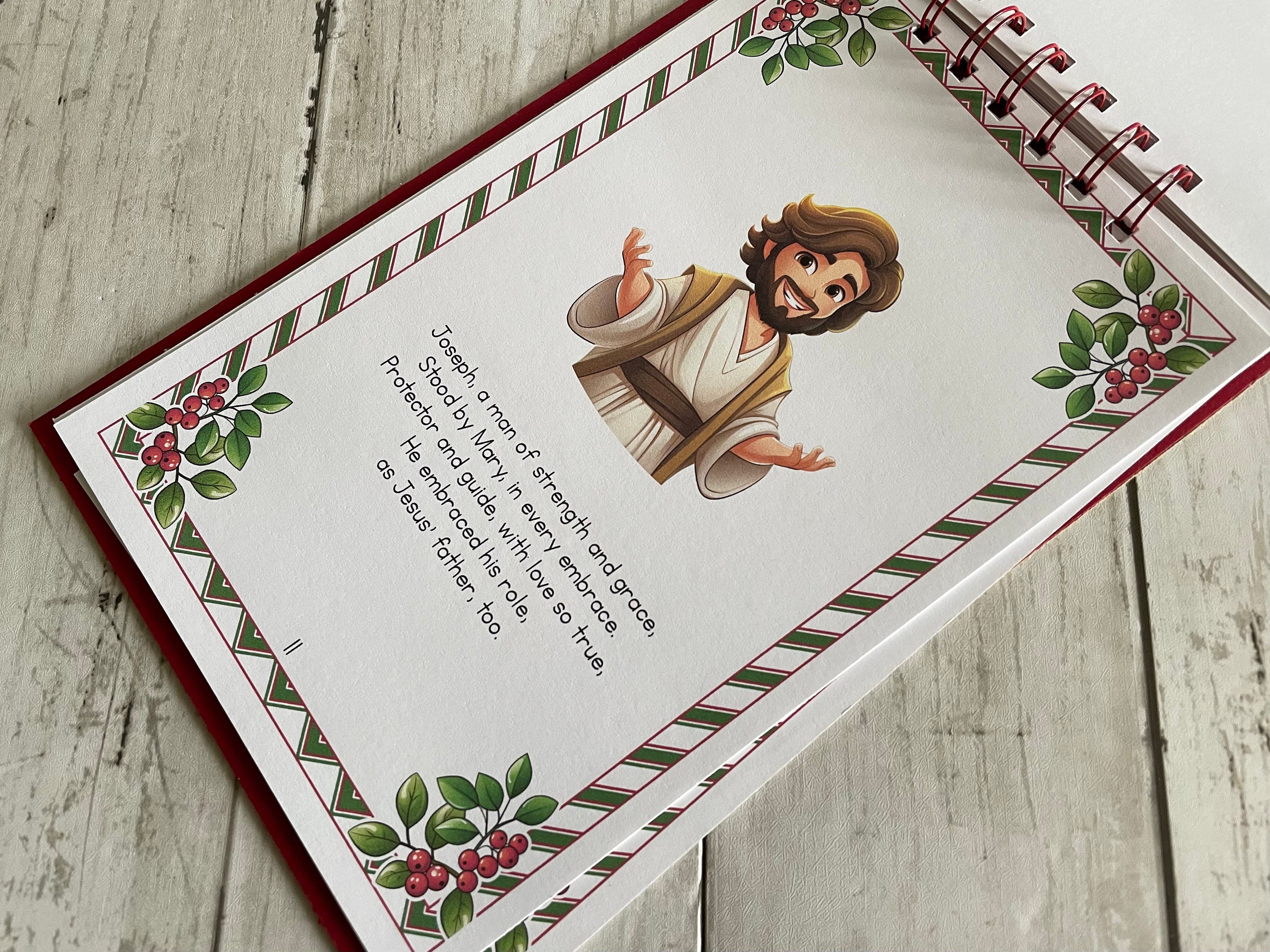 Christmas Flip Book DIY Tutorial: Nativity Scene (PDF & PNG) - Etsy
