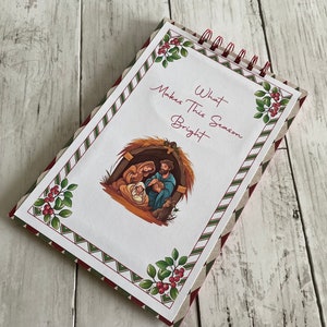 Christmas Flip Book DIY Tutorial: Nativity Scene (PDF & PNG) - Etsy