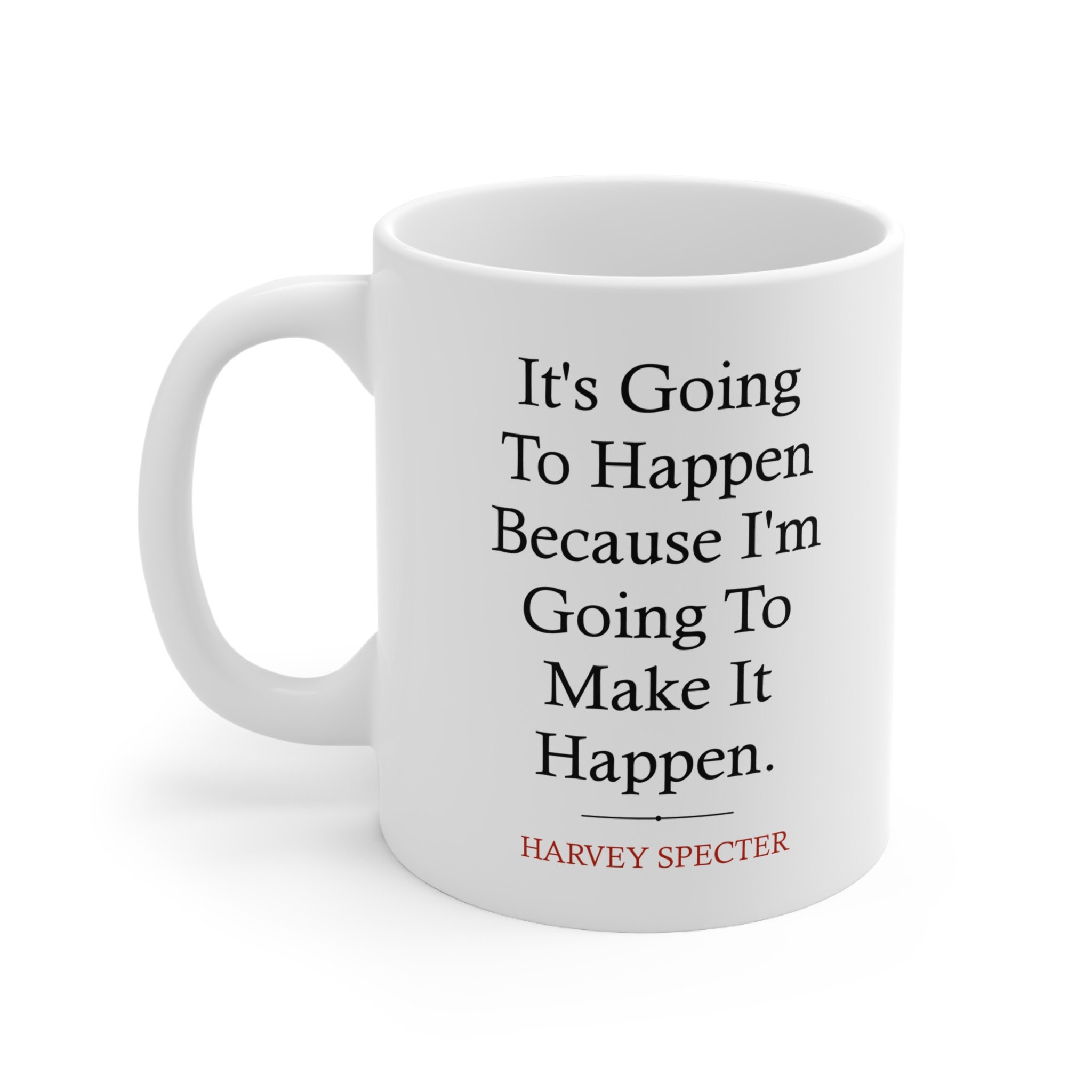 Harvey Specter SUITS Television Show Ceramic Mug 11oz, SUITS Mug, Mug ...