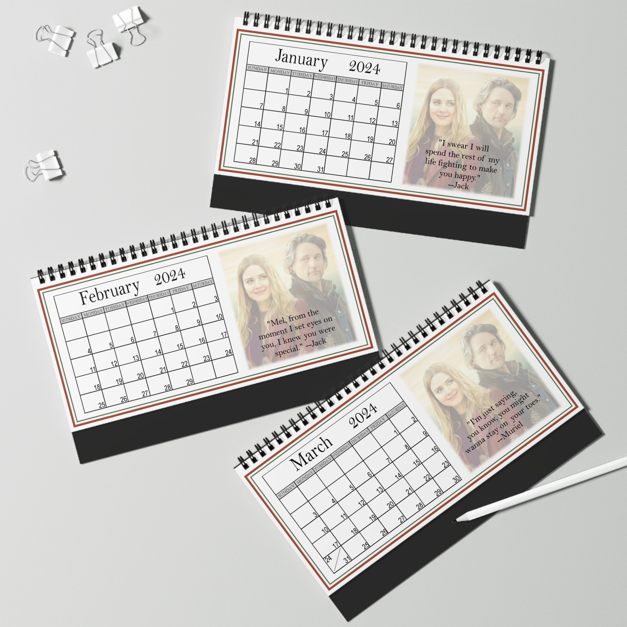 Virgin River 2024 Calendar Measures Approx. 10 X - Etsy Australia
