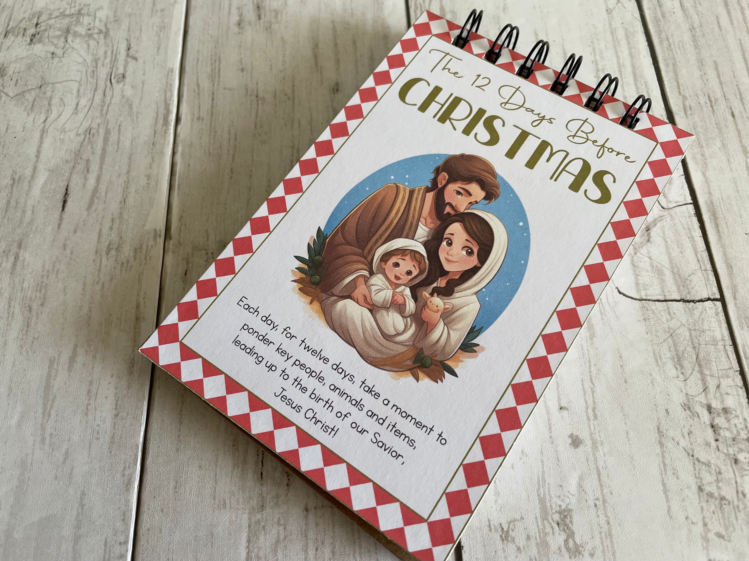 Christmas Flip Book | 12 Days Before Christmas | Digital Download You ...