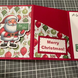 Tutorial Christmas Cards, Make 3 Cards, Gift Card Holders, Christmas ...