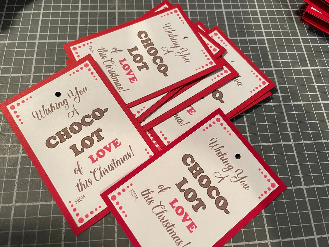 Candy Bar Wrapper DIY Tutorial: Chocolate Gift Template (PDF) - Etsy
