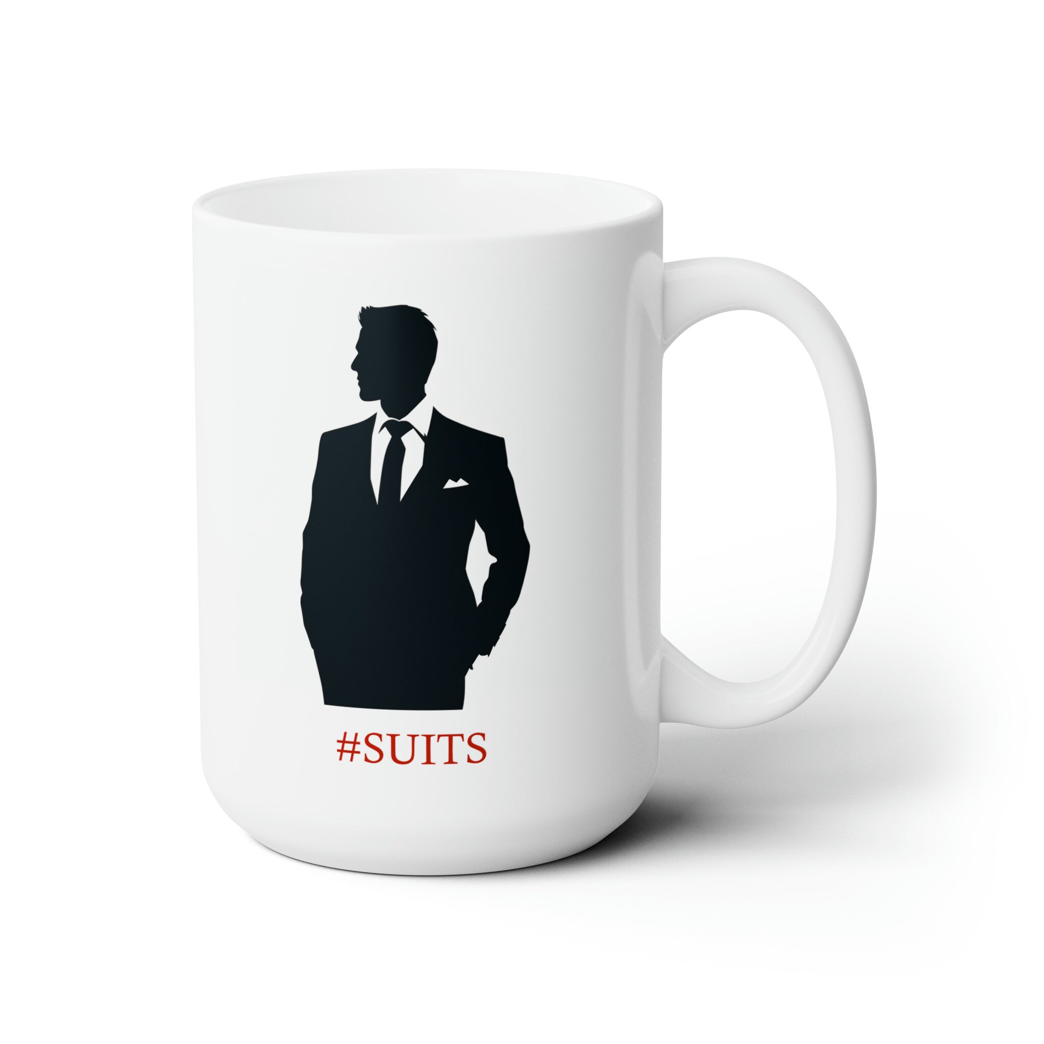 Harvey Specter SUITS Television Show Ceramic Mug 15oz, SUITS Fan - Etsy