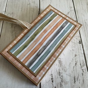 Tutorial - Tri-fold Mini Album, Mini Folio, Photo Album With Waterfall Pages, Junk Journal, DIY ...