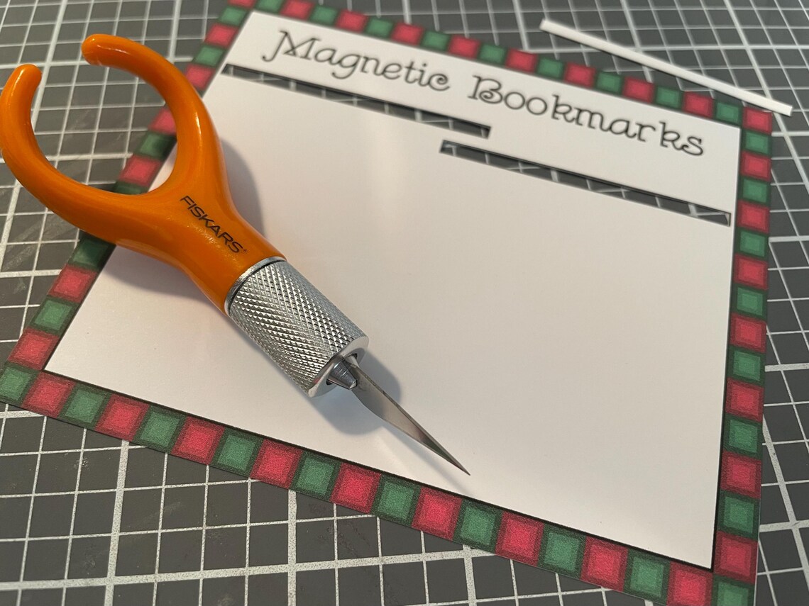 DIY Christmas Magnetic Bookmarks: Neighbor Gift Craft (digital Download ...