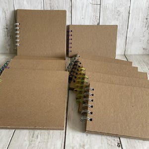 Chipboard Books, Blank Notebooks, 4 X 6 and 6 X 6 Chipboard Books ...