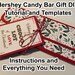 Candy Bar Wrapper DIY Tutorial: Chocolate Gift Template (PDF) - Etsy