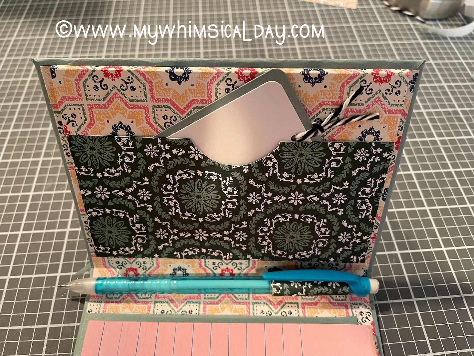 Calendar and 3 X 5 Notepad Folio Tutorial: Blank Printable Calendars ...