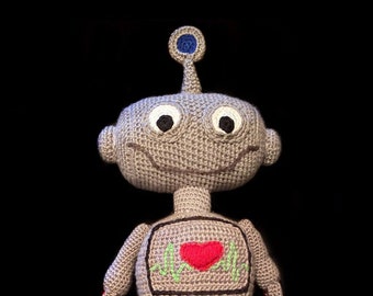 Crochet Robot - Etsy