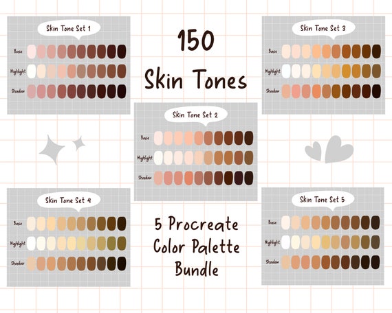 Skin Tone Chart Olive