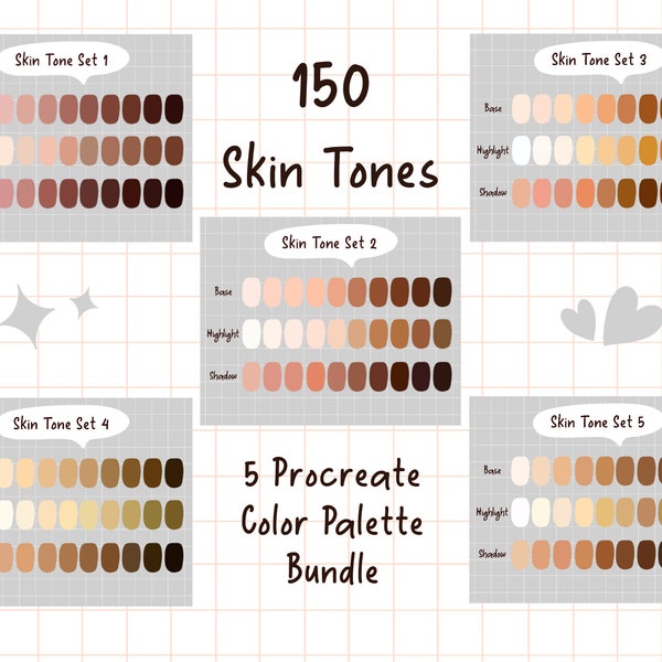 Procreate Color Palette - Etsy