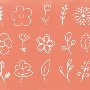 Cute Hand Drawn Procreate Doodle Stamps Procreate Brushset - Etsy