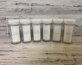Custom Spice Jars - Etsy
