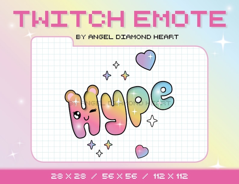 Twitch Hype Emote Hype Badge - Etsy