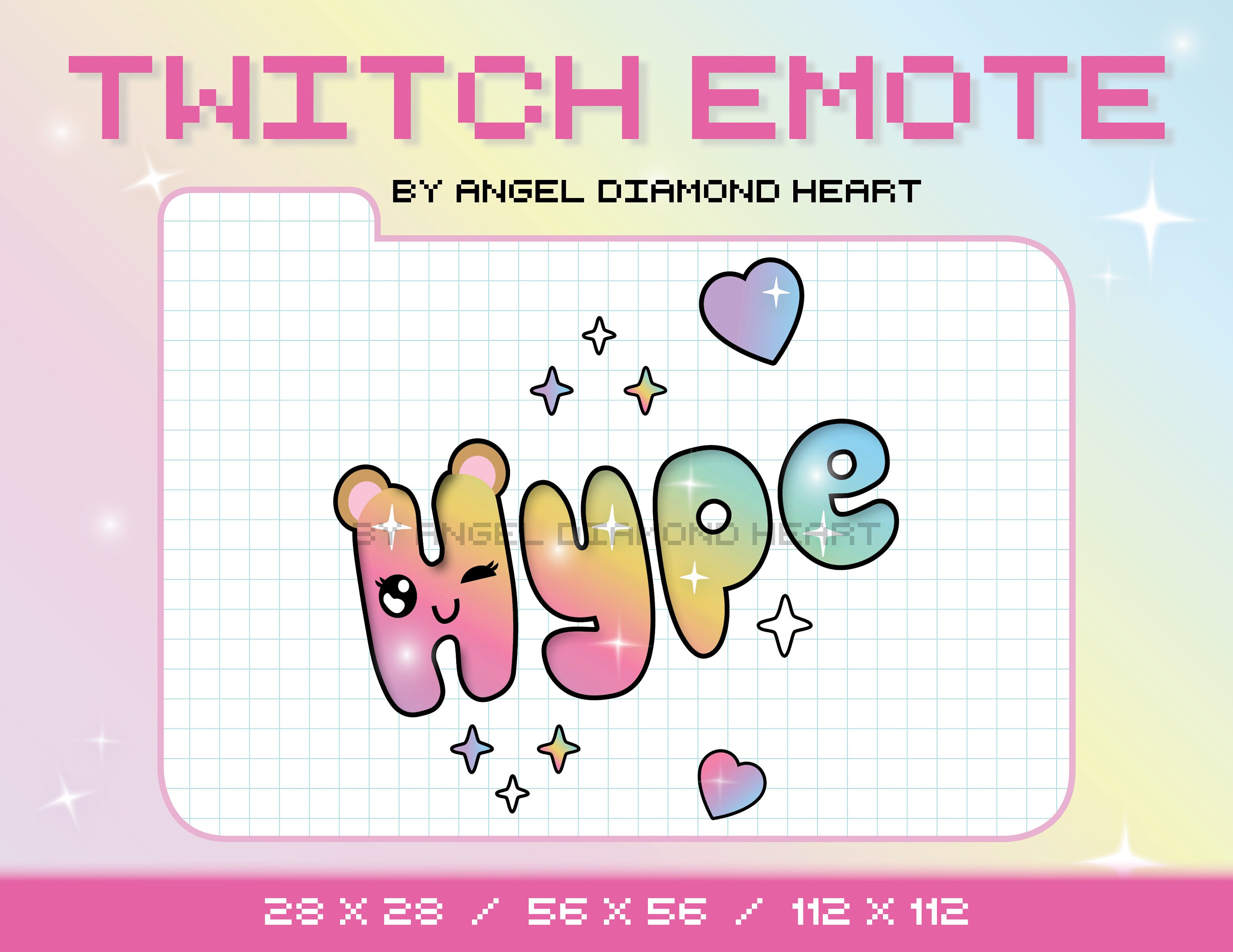 Twitch Hype Emote Hype Badge - Etsy UK