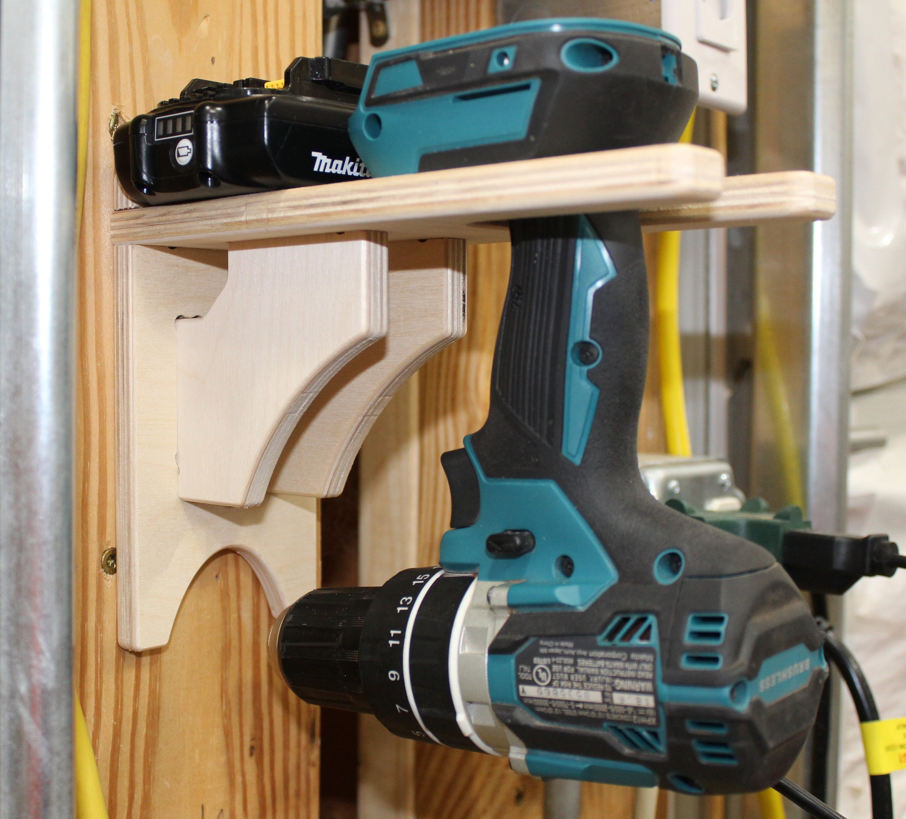 Drill/driver Mount Drill/driver Holder Wall Mounted Tool Holder - Etsy