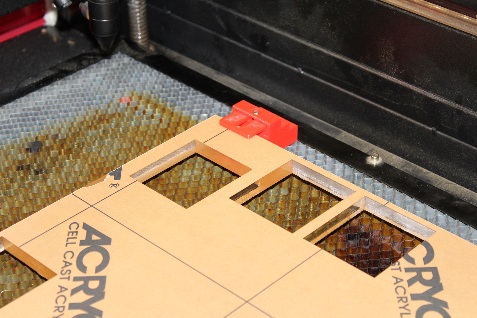 Laser Stock Elevated Hold Down for Steel Honeycomb Bed up to - Etsy