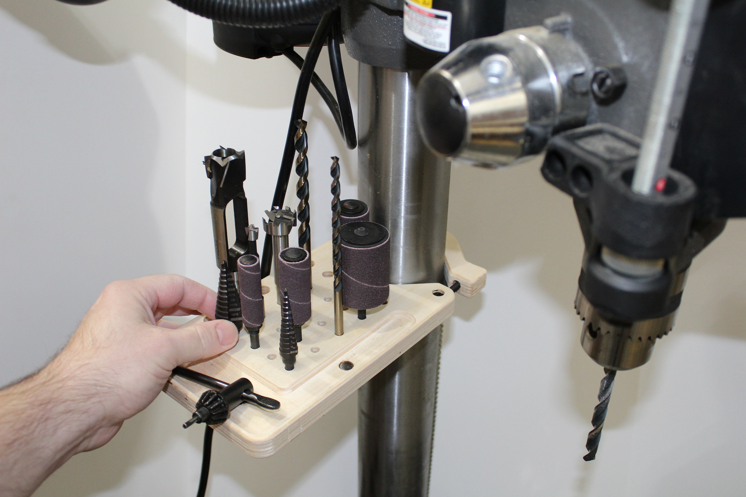 Drill Press Tool Holder | Tool Tray | Drill Bit Holder - Etsy