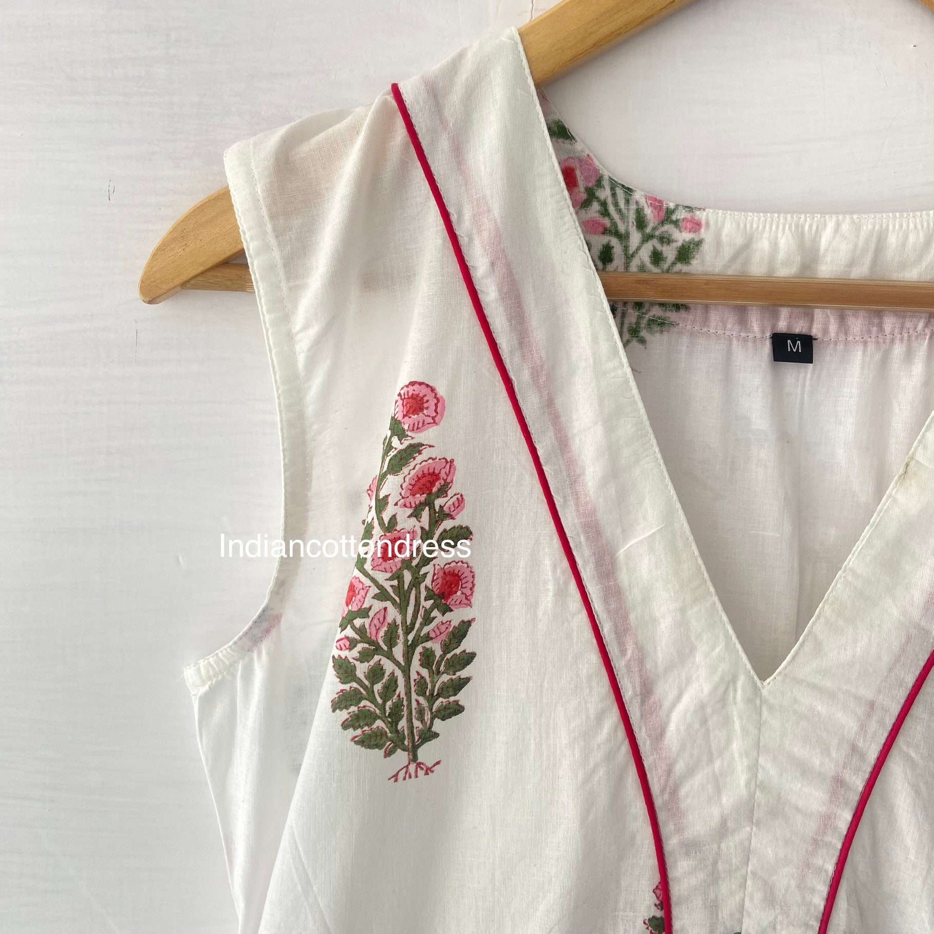 Patchwork Dress Women Dress Hand Print Dresscotton - Etsy