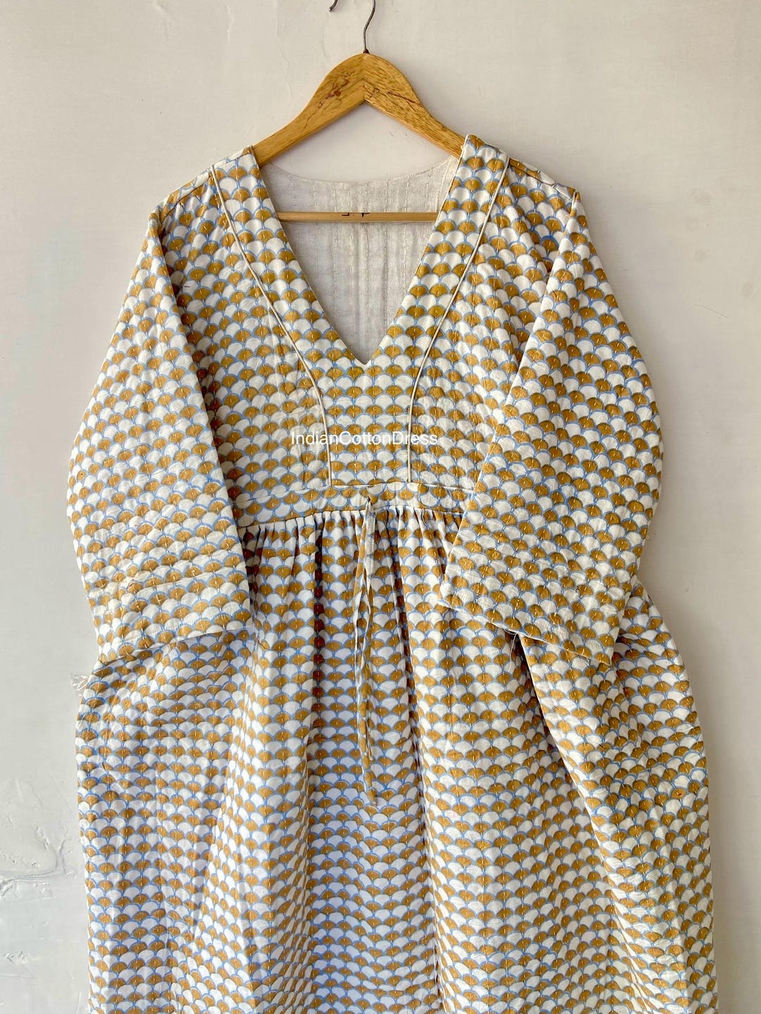 Handblock Kantha Quilted Dress,indian Kantha Work Dress, Blousen Dress ...