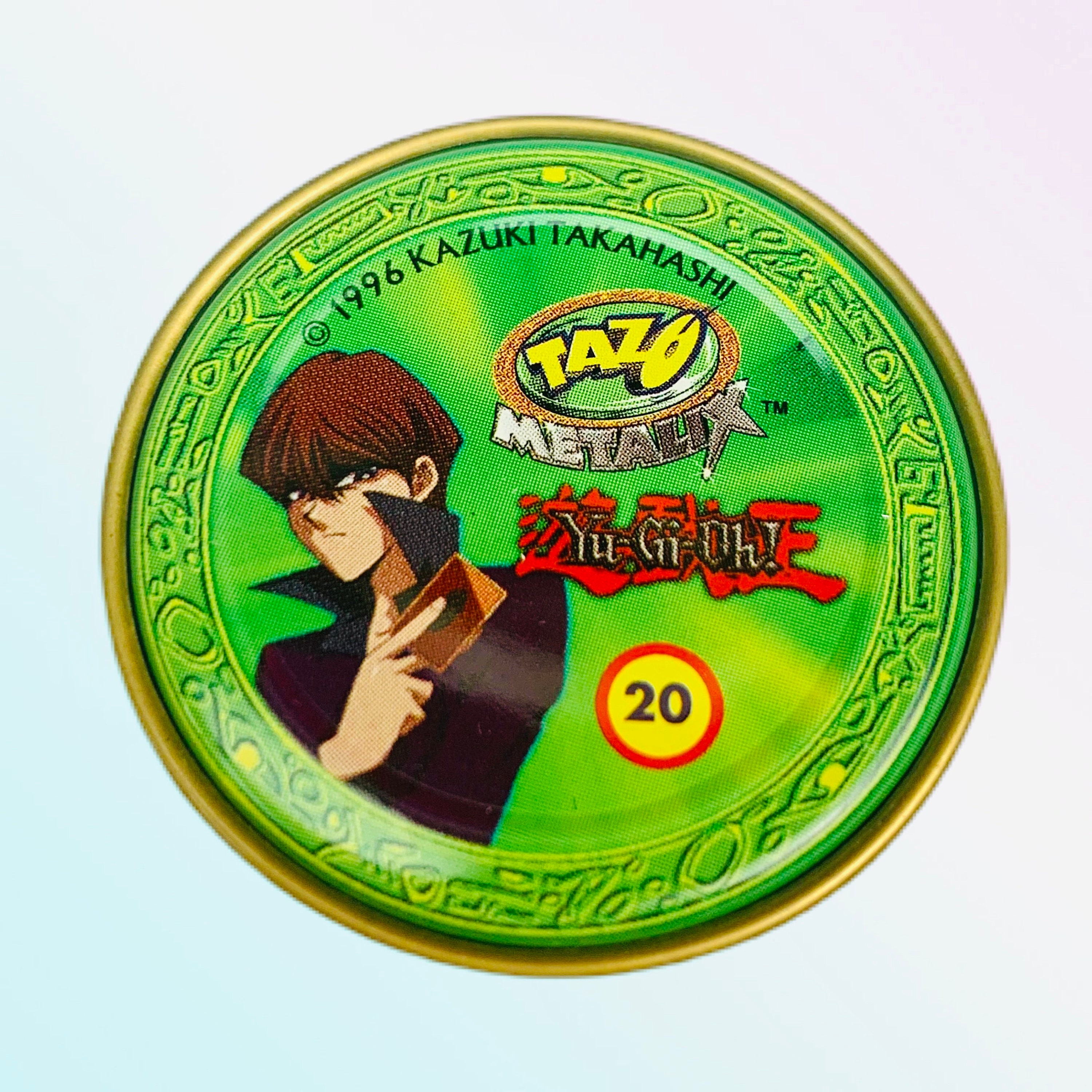 Yu-gi-oh 1990's Twisties Lot of 7 Gold Yugioh Tazos Gold Metallics 20 ...