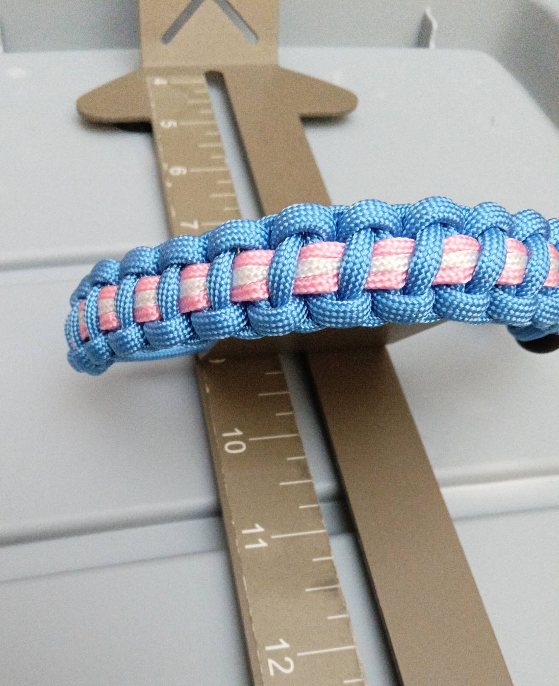 LGBTQ Plus Trans Pride Flag Inspired Paracord Adjustable Bracelet ...