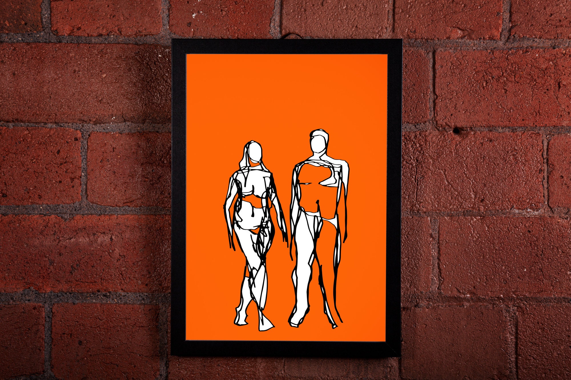 HUMANS A4: Illustration Art Print by HUMAN ARTISTRY. - Etsy