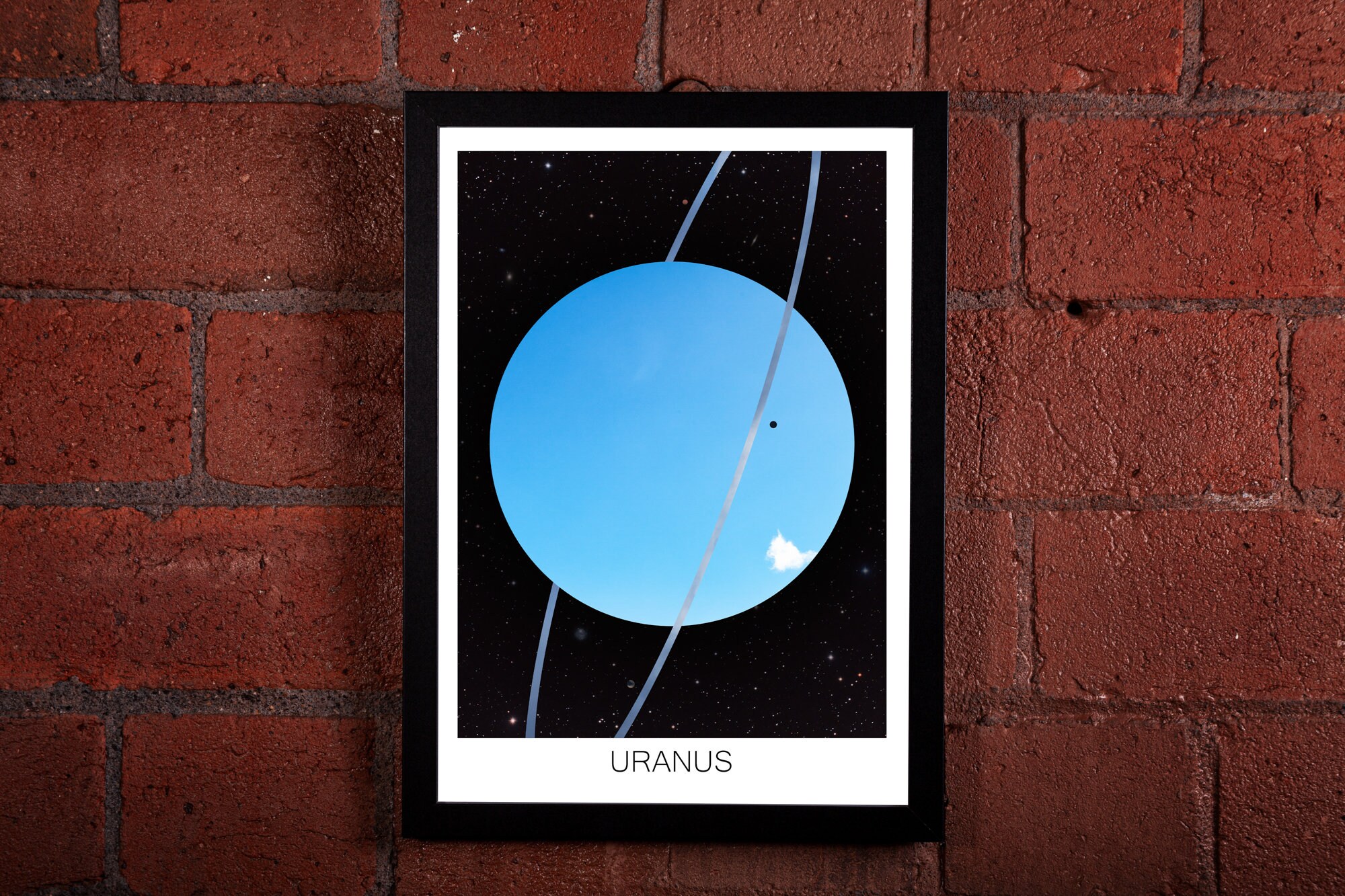 URANUS A4: Sky Collage Art Print by HUMAN ARTISTRY. - Etsy