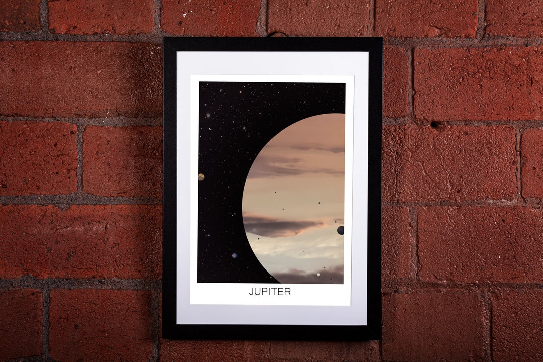 JUPITER A5: Sky Collage | Art Print by HUMAN ARTISTRY. - Etsy