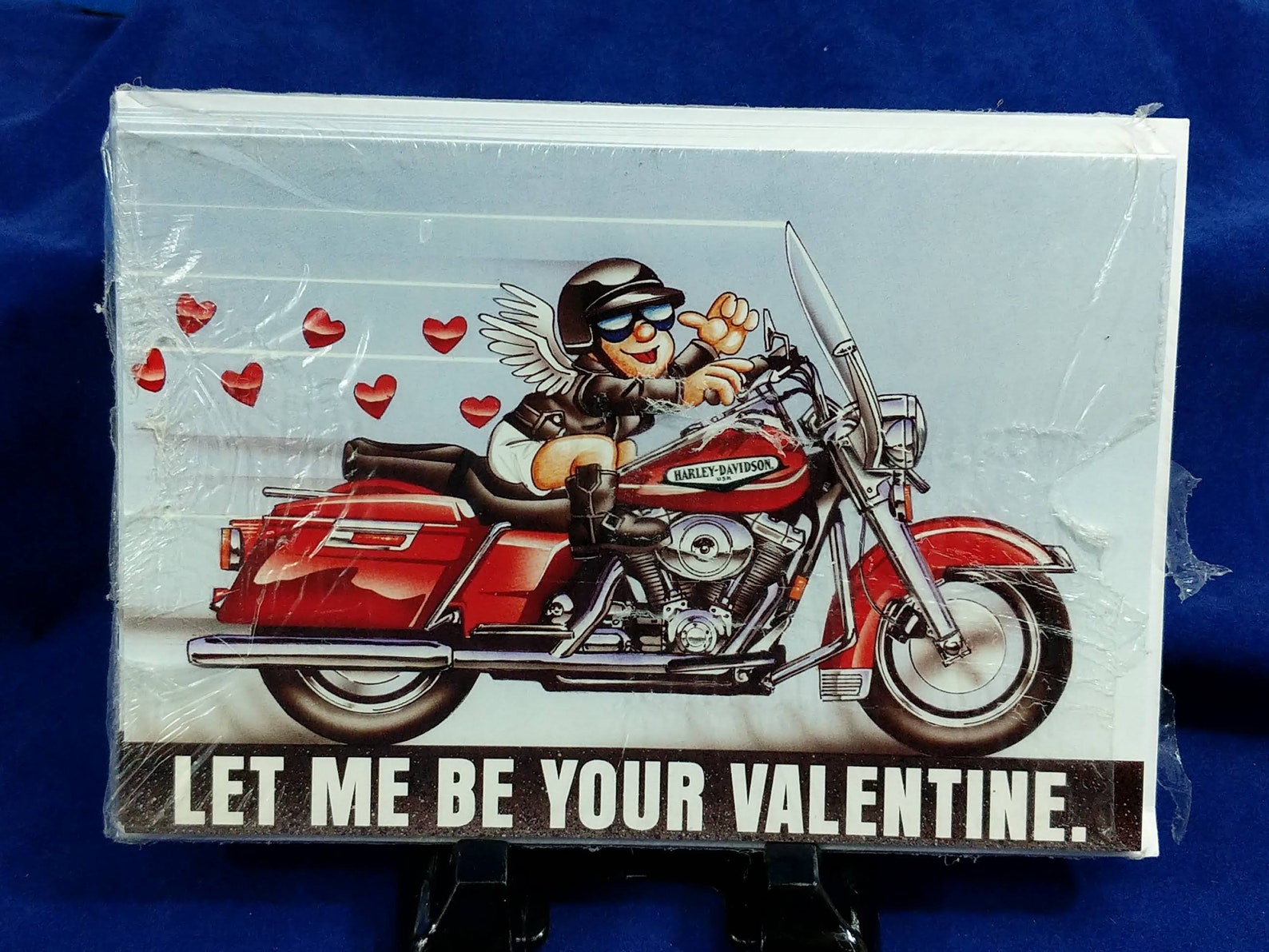 Harley-davidson Valentine's Day Greeting Card W169 | Etsy