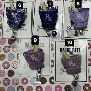 Pharmacy Badge Reel//name Tag Badge//nurse Reel Badge//rx Badge ...