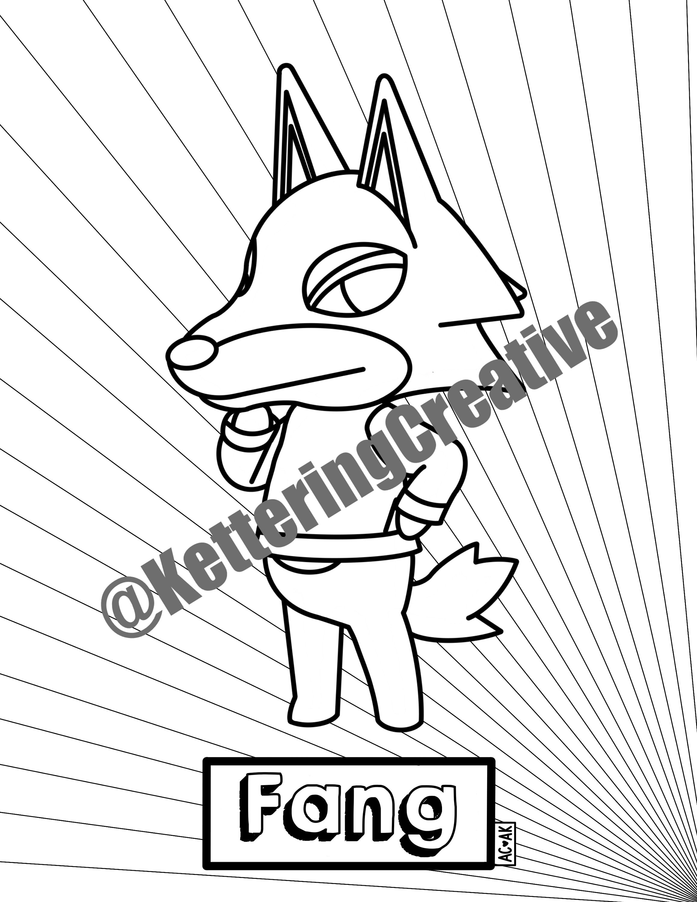 Animal Crossing Fang