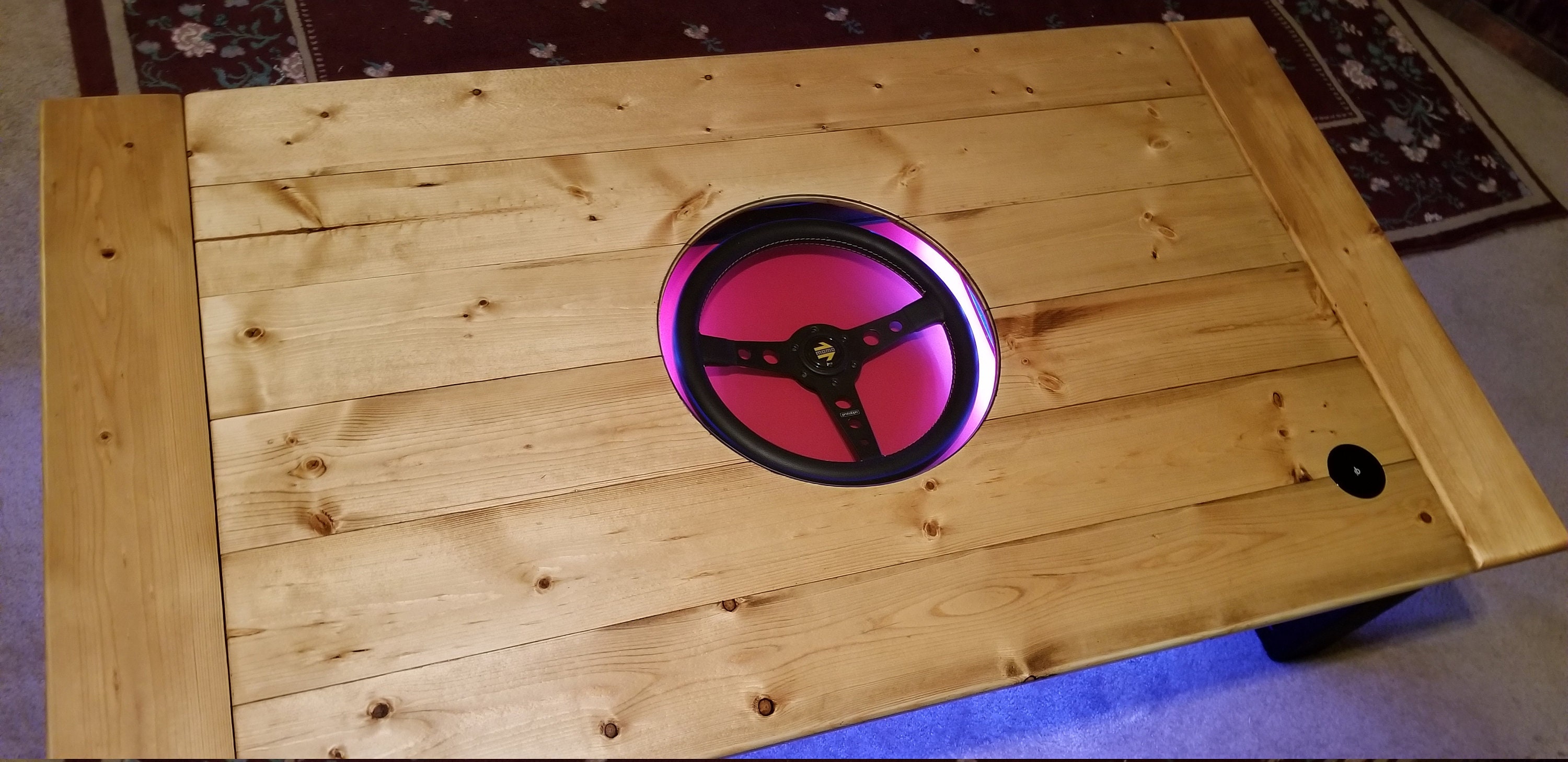 Custom Display Coffee Table With Builtin Wireless Charging - Etsy