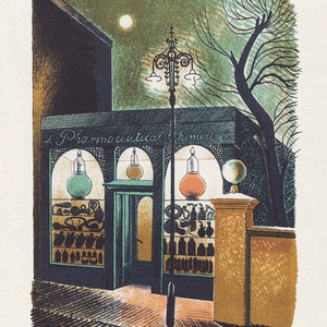 The Eric Ravilious High Street Postcard Collection (part II). - Etsy UK