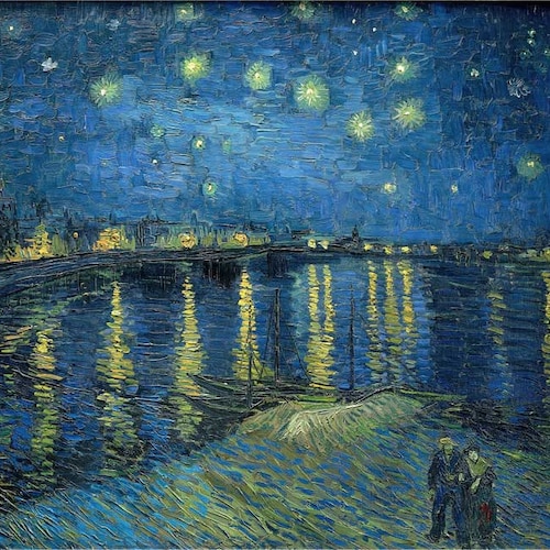 Vincent Van Gogh la Nuit étoilée starry Night Greetings - Etsy