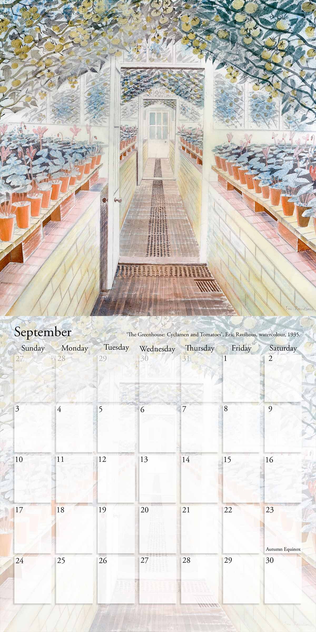 Eric Ravilious Calendar 2023 - Etsy Ireland