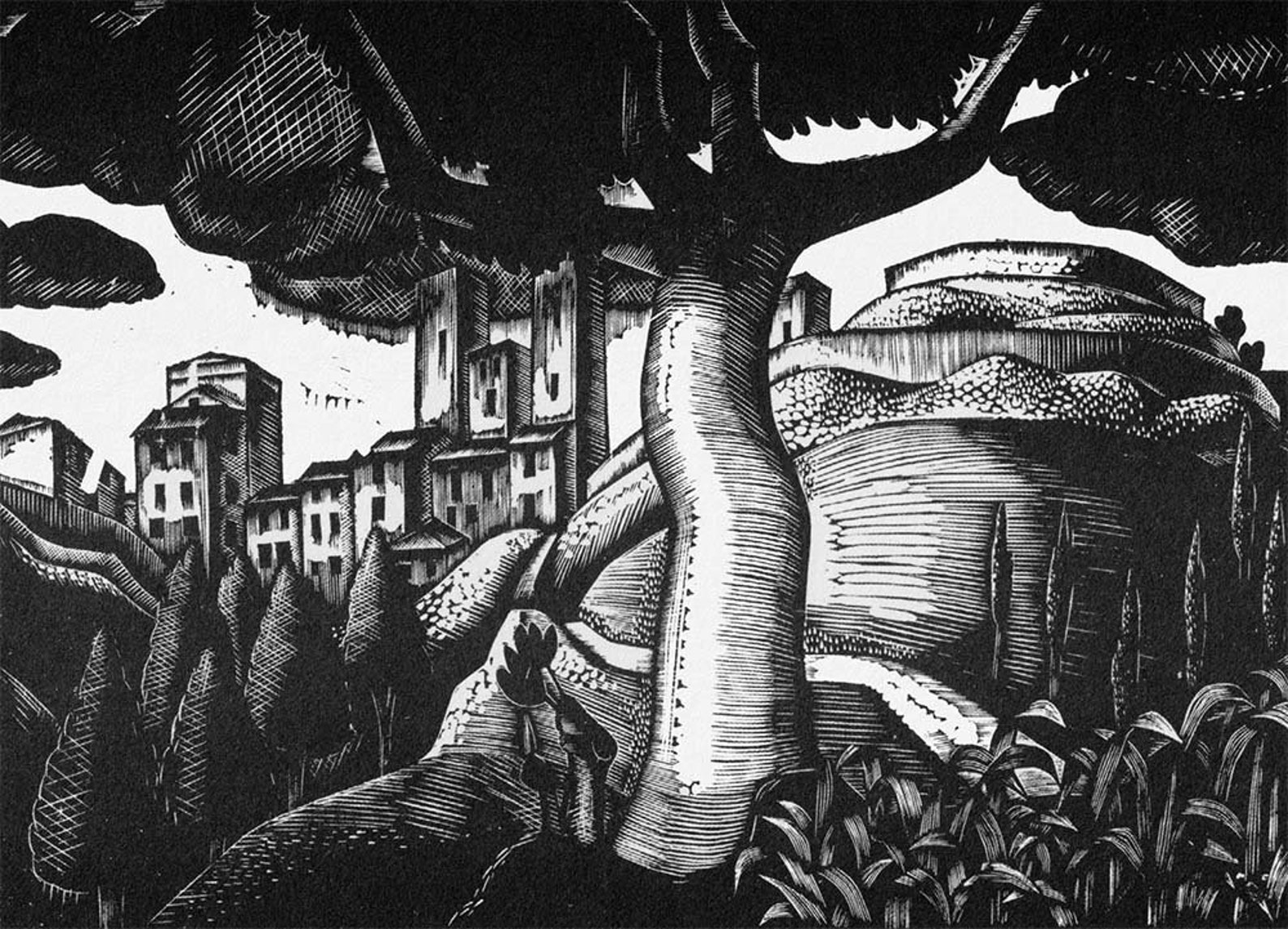 The Eric Ravilious Wood Engraving Postcard Collection (part II). - Etsy