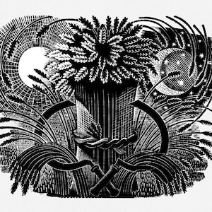 The Eric Ravilious Wood Engraving Postcard Collection (part II). - Etsy UK